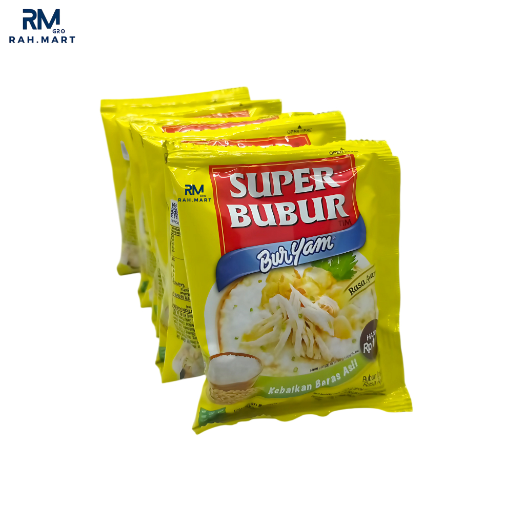 Jual Super Bubur Instan Buryam Sachet 22gr (Isi:10) | Shopee Indonesia