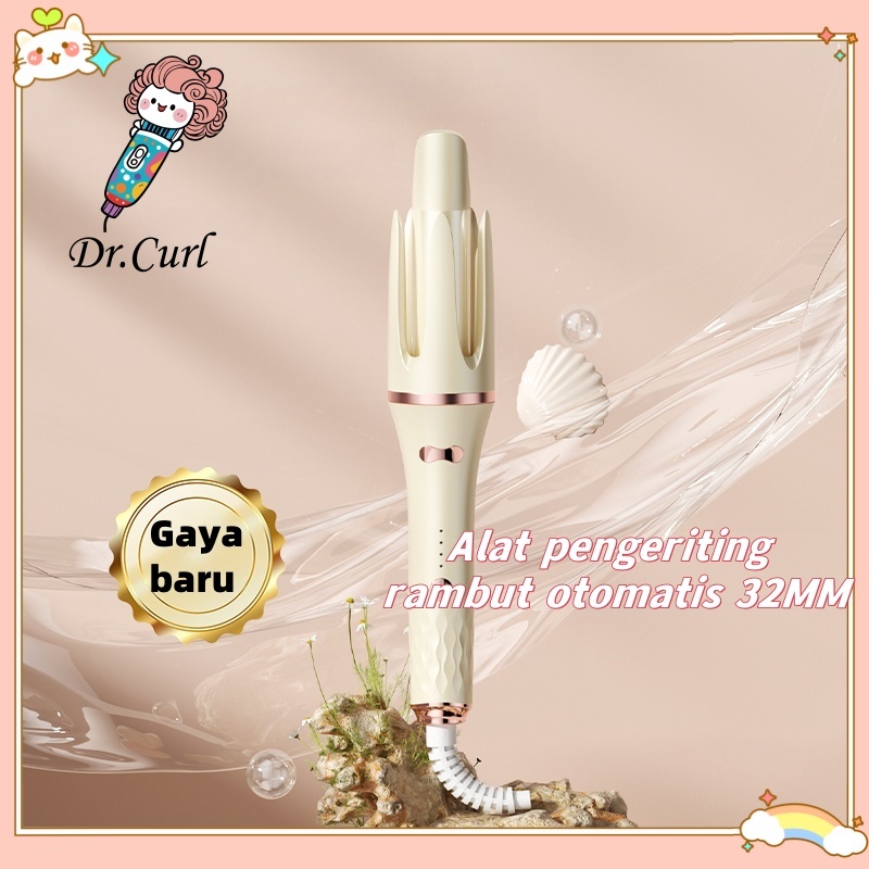 Jual Dr.Curl Fast Shipping Catokan Rambut Curly Ceramics 32mm Catokan Curly Otomatis Curly ...