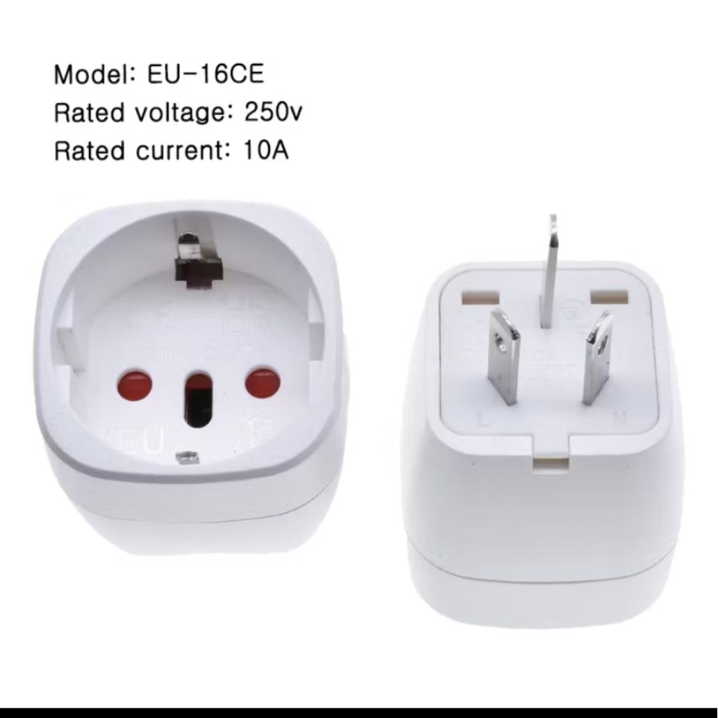 Jual colokan kaki 3 Pin adapter Trevel Konverter AU China NZ to Universal Plug EU UK Converter ...
