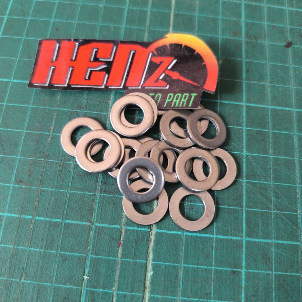 Jual whaser ring plat stenlis stainless ukuran m6 baut 10 m8 baut 12 ...