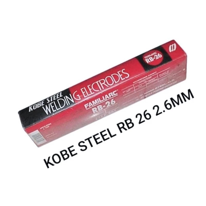Jual RB-26 2.6mm KAWAT LAS LISTRIK WELDING ELECTRODES KOBE 2,6 mm RB 2,6mm | Shopee Indonesia