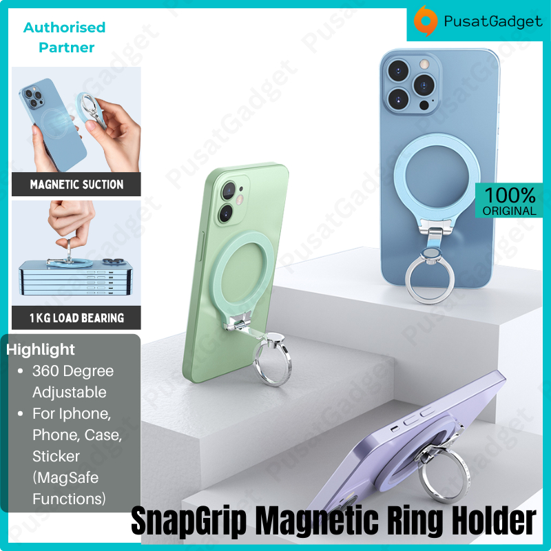 Jual Stand Phone Ring Holder Hp Iphone Handphone NILLKIN SnapGrip ...