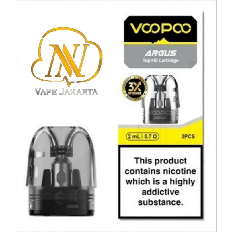Jual Argus Cartridge V2 Top Fill 2ML by Voopoo - Authentic | Shopee ...
