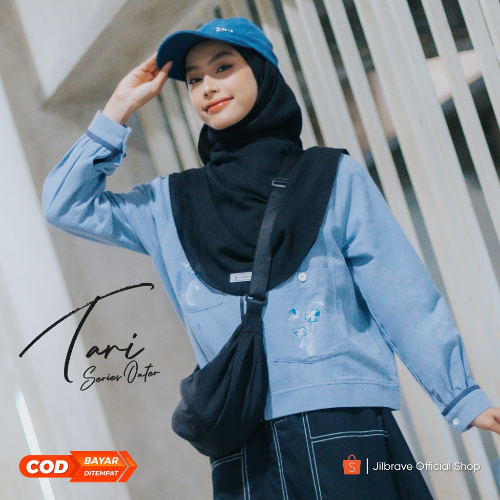 Jual Jilbrave Tari Outer Jacket Atasan Wanita Casual | Shopee Indonesia