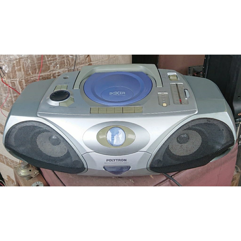 Jual Tape compo POLYTRON Boxer (modif Bluetooth, tape dan radio ...