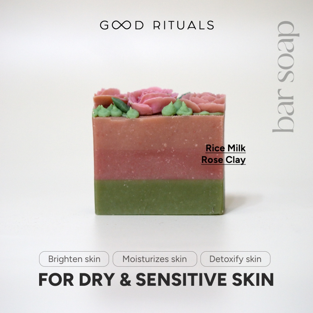 Jual Good Rituals Bar Soap Rose Garden - Rice Milk & Rose Clay, Sabun ...