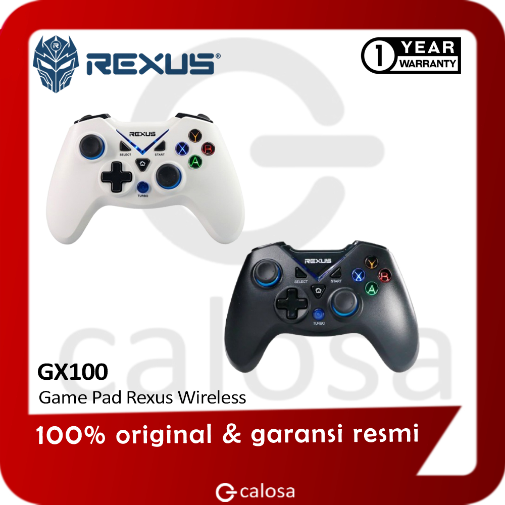 Jual Rexus Gladius GX100 Wireless Gaming Gamepad Joystick Garansi Resmi ...