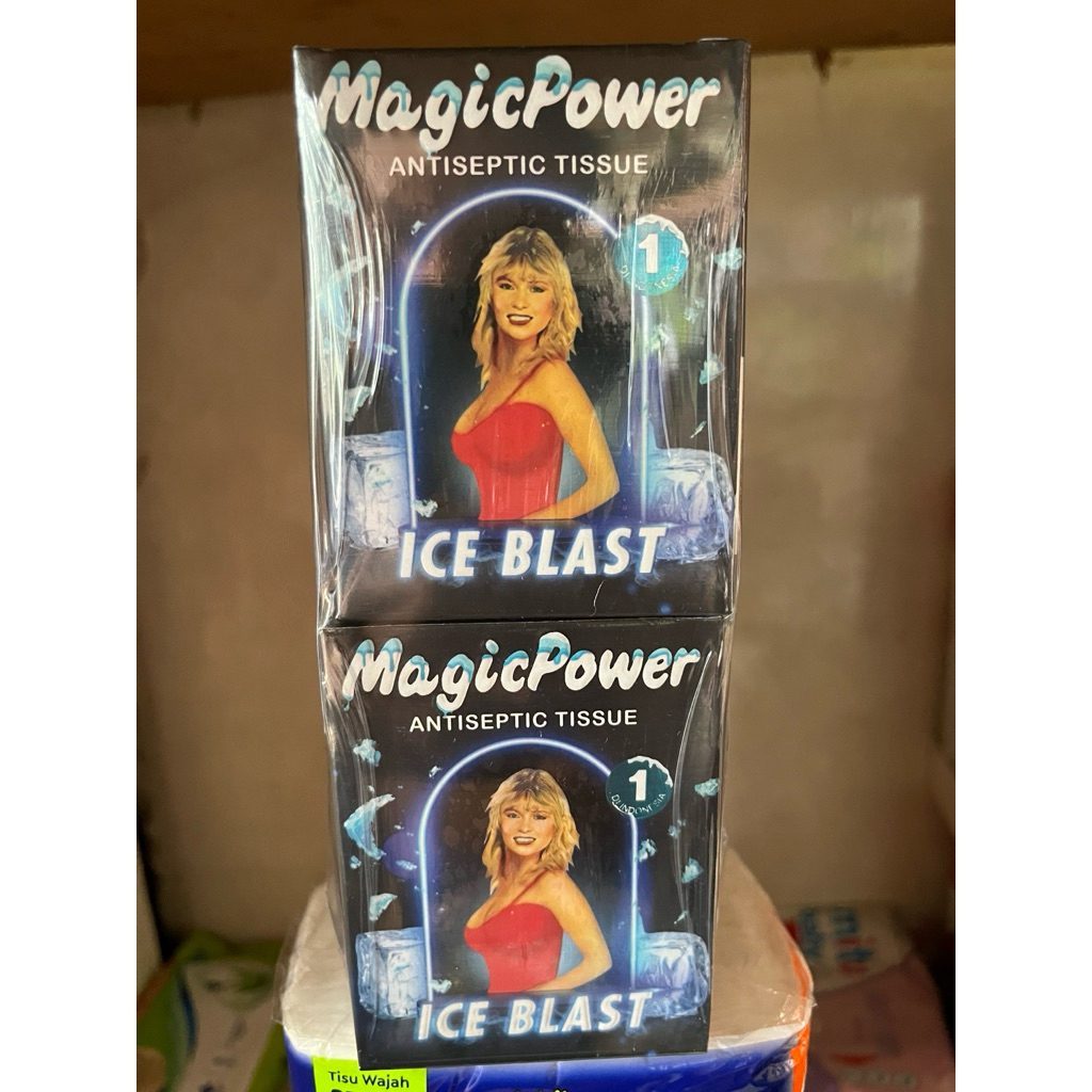 Jual 1 Slop Tissue Magic Power Ice Blast isi 10 box. | Shopee Indonesia