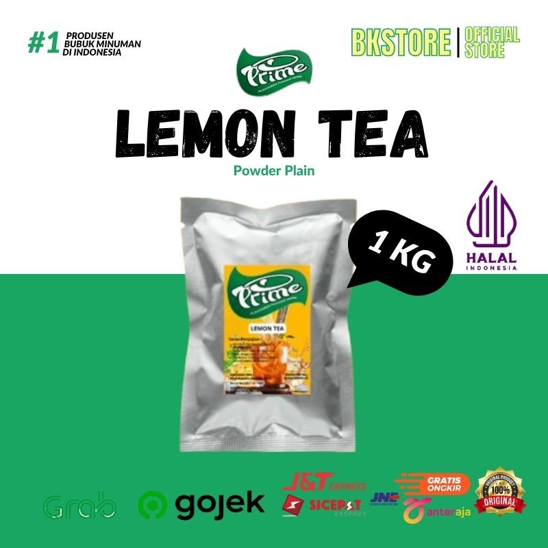 Jual powder drink premium lemon tea prime 1kg / Powder Prime Lemon Tea ...