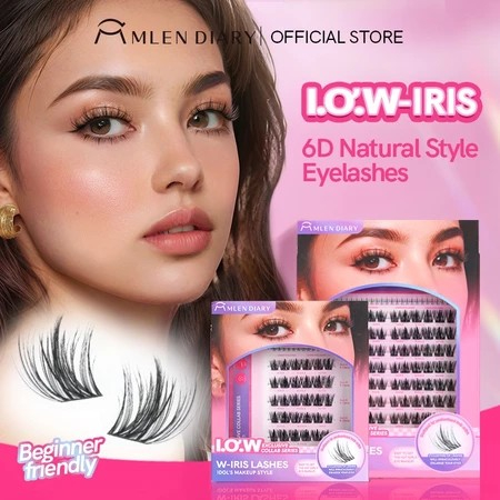 Jual Mlen Diary W-IRIS Lashes I.O.W Exclusive (TANPA PINSET DAN LEM ...