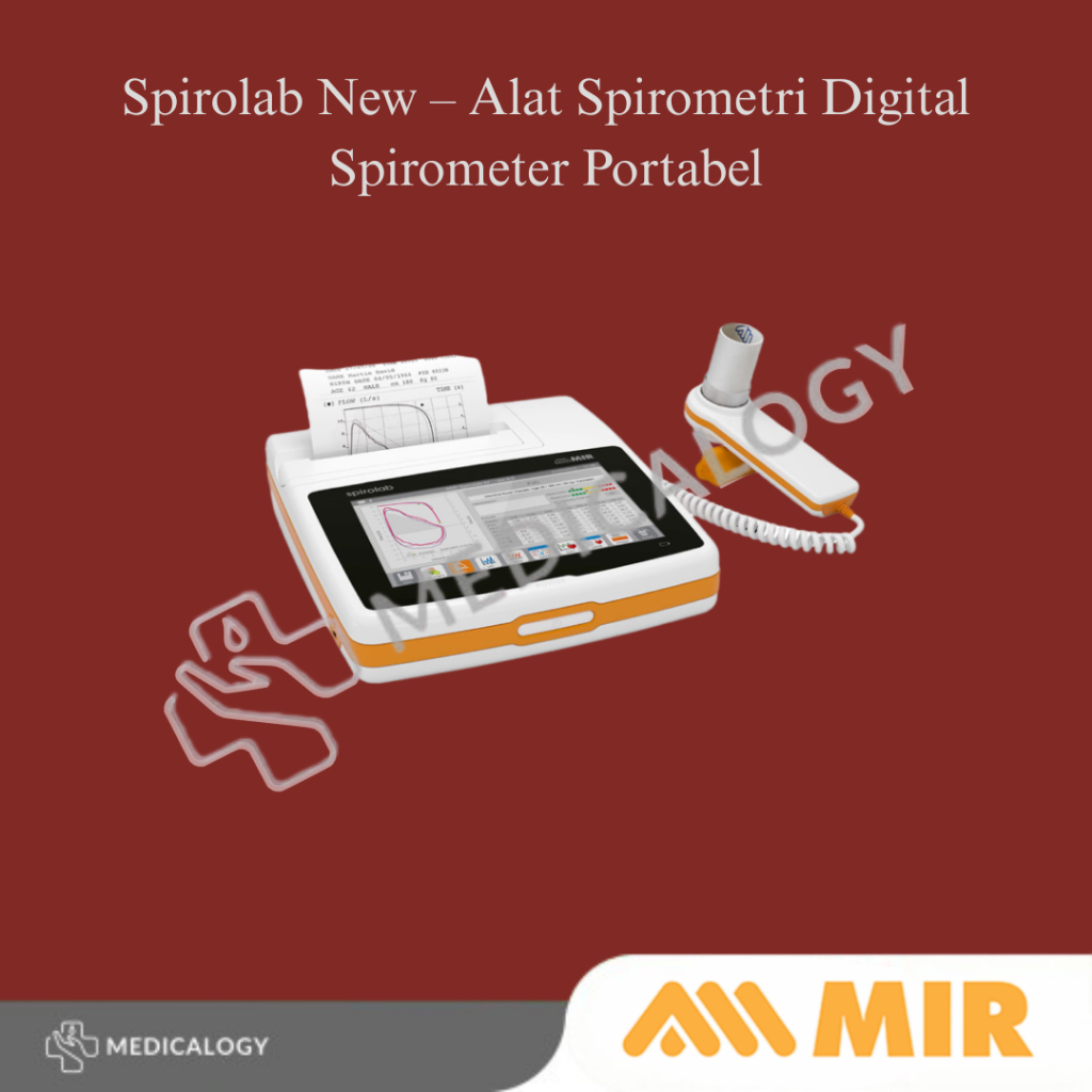 Jual Spirolab New – Alat Spirometri Digital Spirometer Portabel | Shopee Indonesia