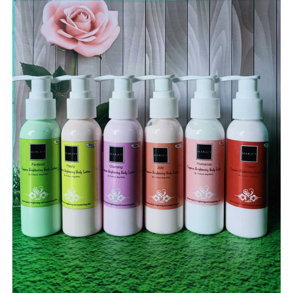 Jual Scarlett Mini Body Lotion Brightening 100 ml ( Share In Jar ...