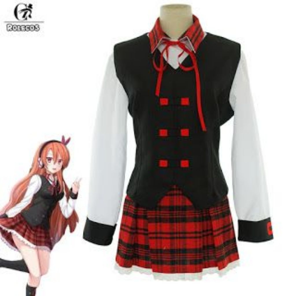 Jual Fullset Cosplay Costume Chelsea Akame Ga Kill | Shopee Indonesia