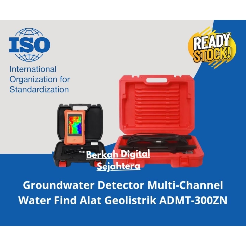 Jual Groundwater Detector Multi-Channel Water Find Alat Geolistrik ...