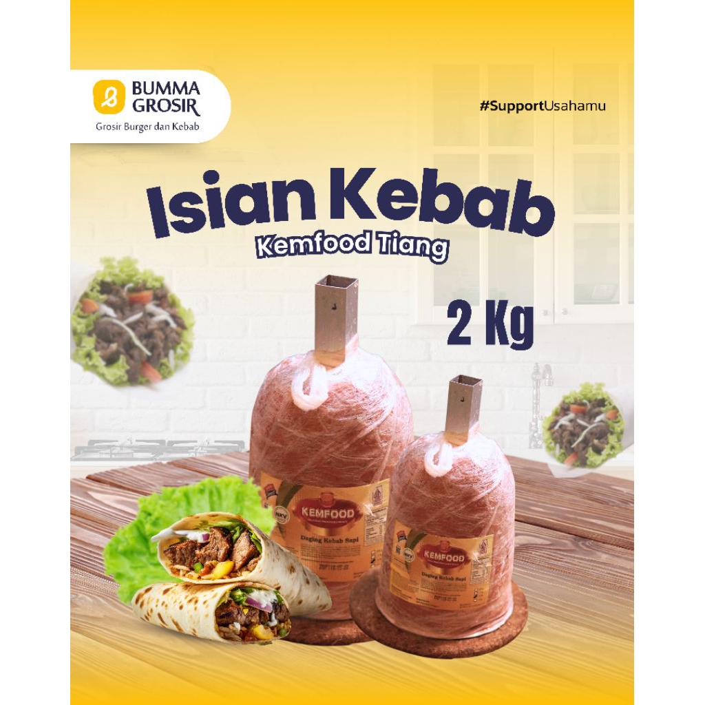 Jual Kemfood Daging kebab - Daging Kebab Sapi - Daging Kebab Sahara ...