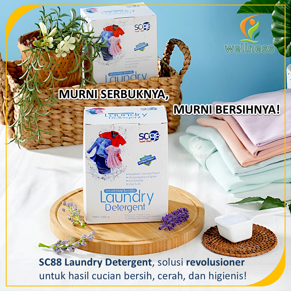 Jual SC88 Laundry Detergent | Deterjen Konsentrat Anti Bau, Hemat Air ...