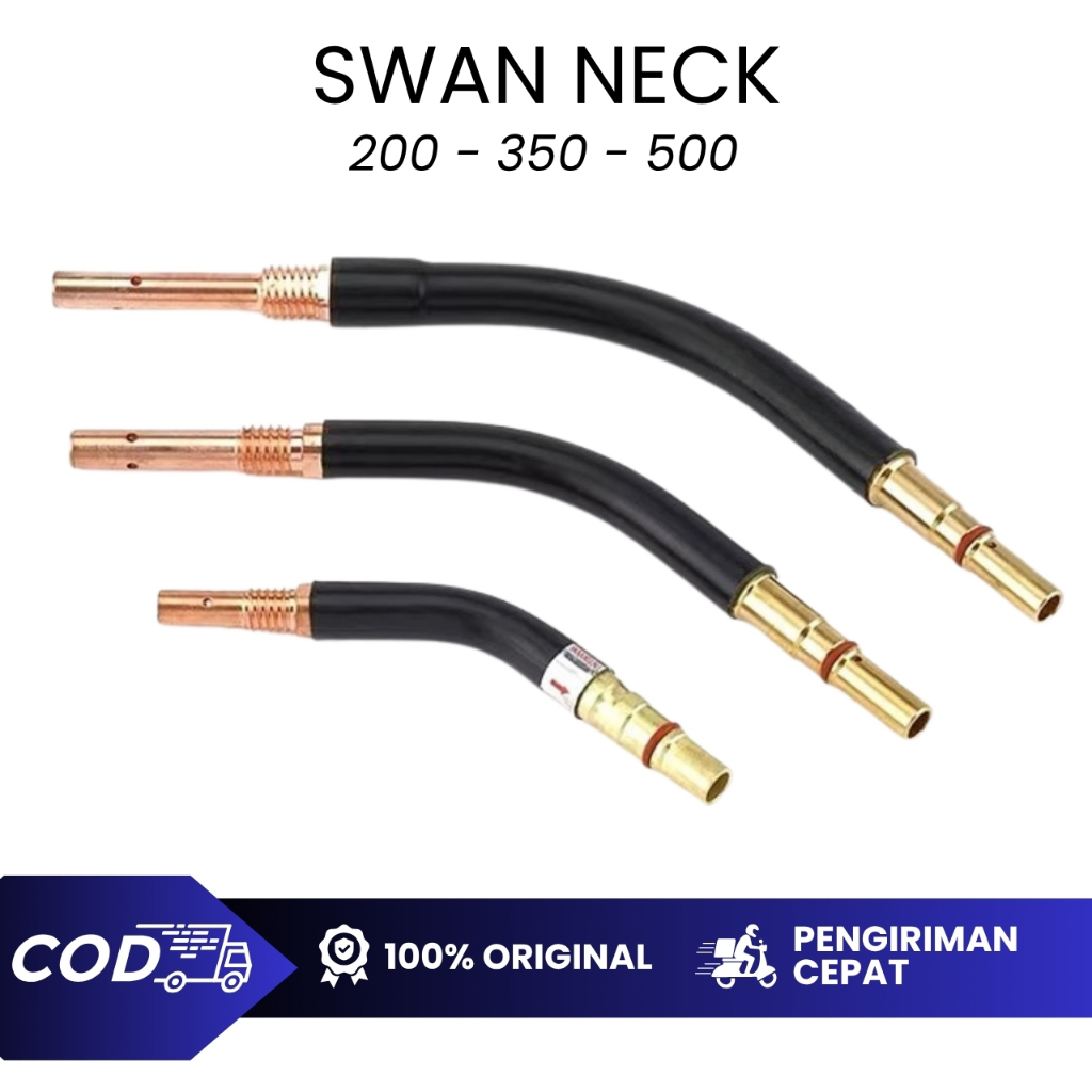 Jual TIPE OTC 200A 350A 500A SWANNECK SWAN NECK CO2 MIG LAS WELDING TORCH | Shopee Indonesia