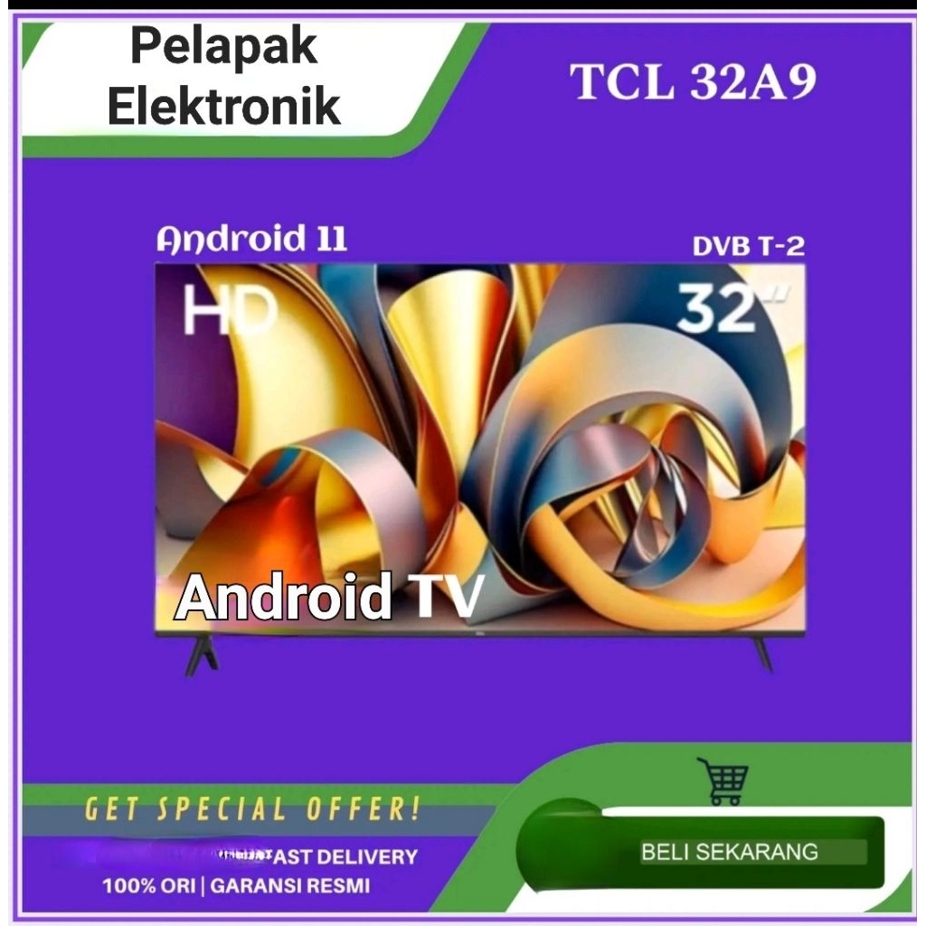 Jual TCL Tv 32A9 Android Youtube Netflix Digital Tv | Shopee Indonesia