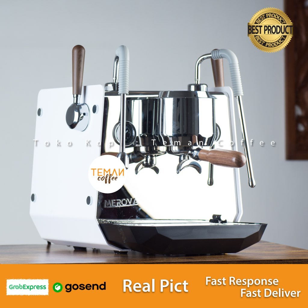 Jual Mesin Kopi Espresso Merova dr 7102 Espresso Coffee Machine White ...