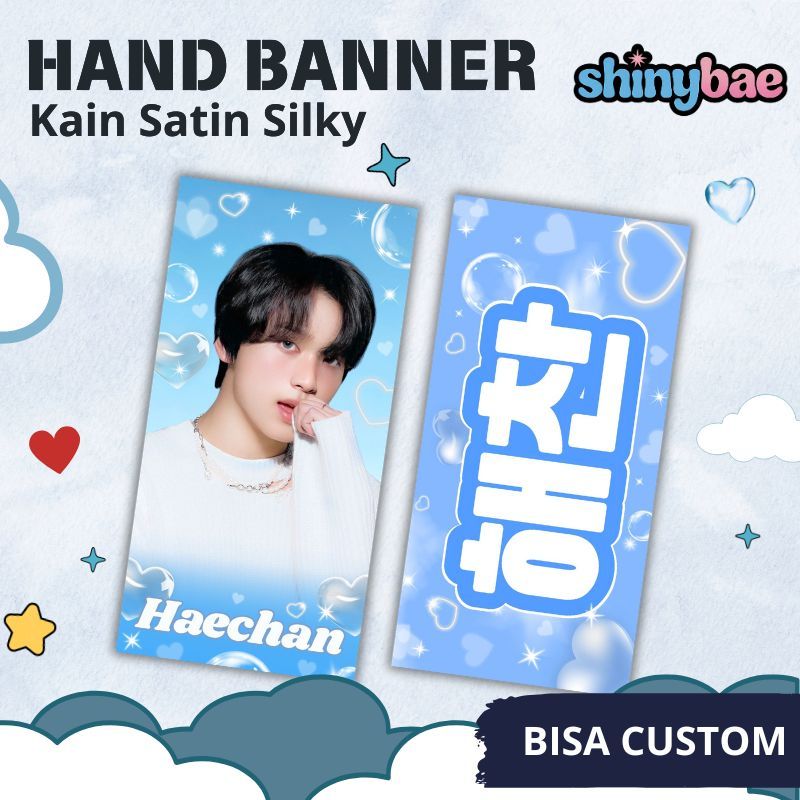 Jual [ PO 2 Hari ] - Custom Fabric Slogan Banner KPOP Handbanner Bisa ...