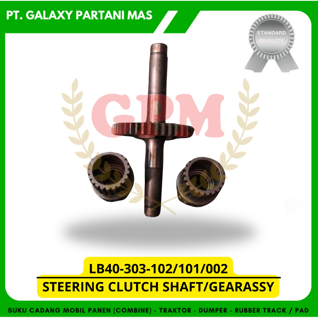 Jual STEERING CLUTCH SHAFT/GEARASSY CROWN CCH2000 / LB40-303-102/101 ...