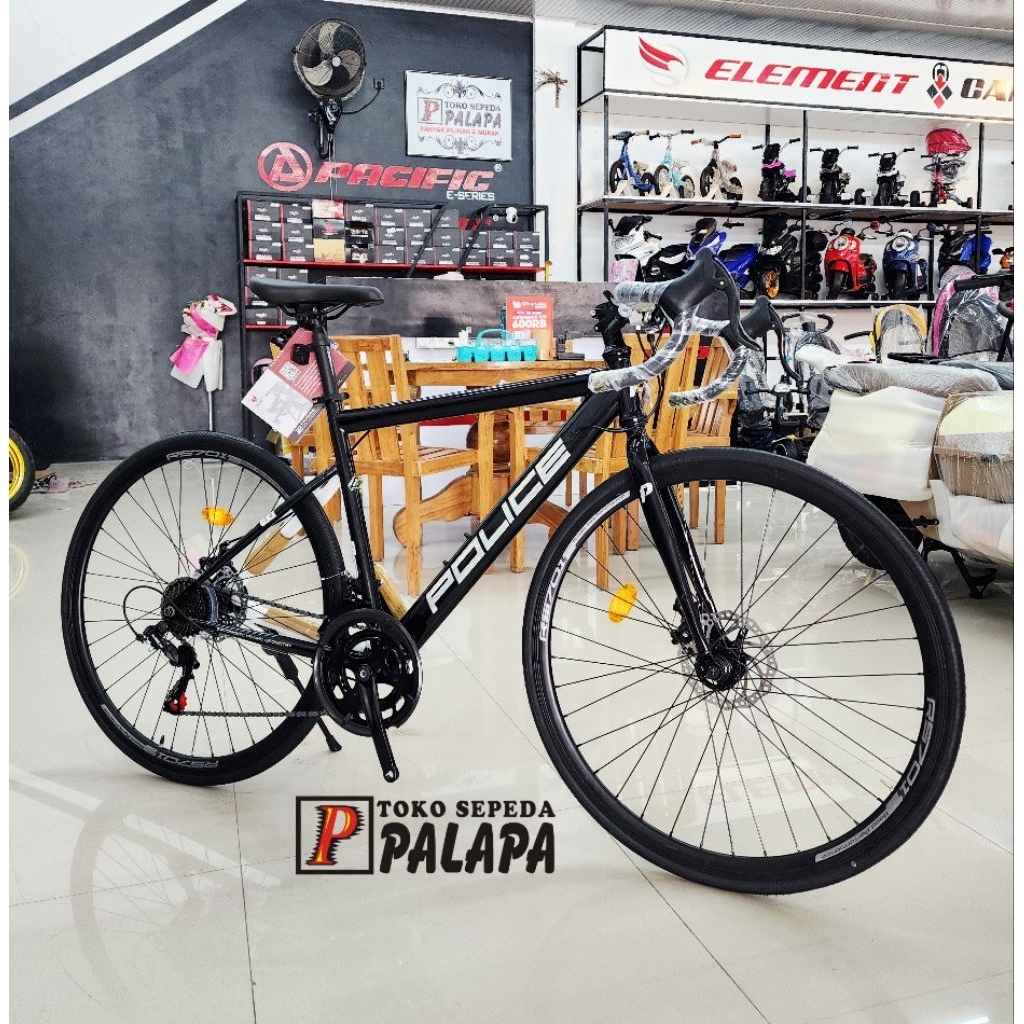 Jual SEPEDA BALAP 700C POLICE TORONTO EFG NEW 7 Speed Road Bike Element ...