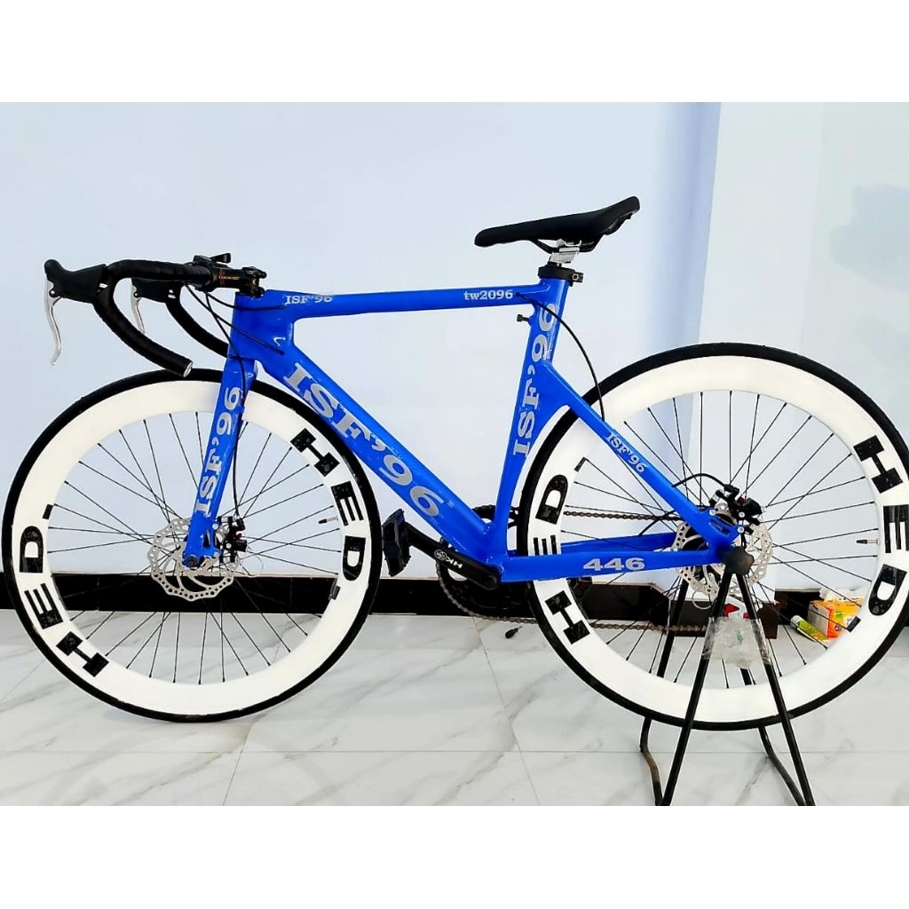 Jual Sepeda Balap / Roadbike 700c Dengan Warna Biru Murah Meriah Siap ...