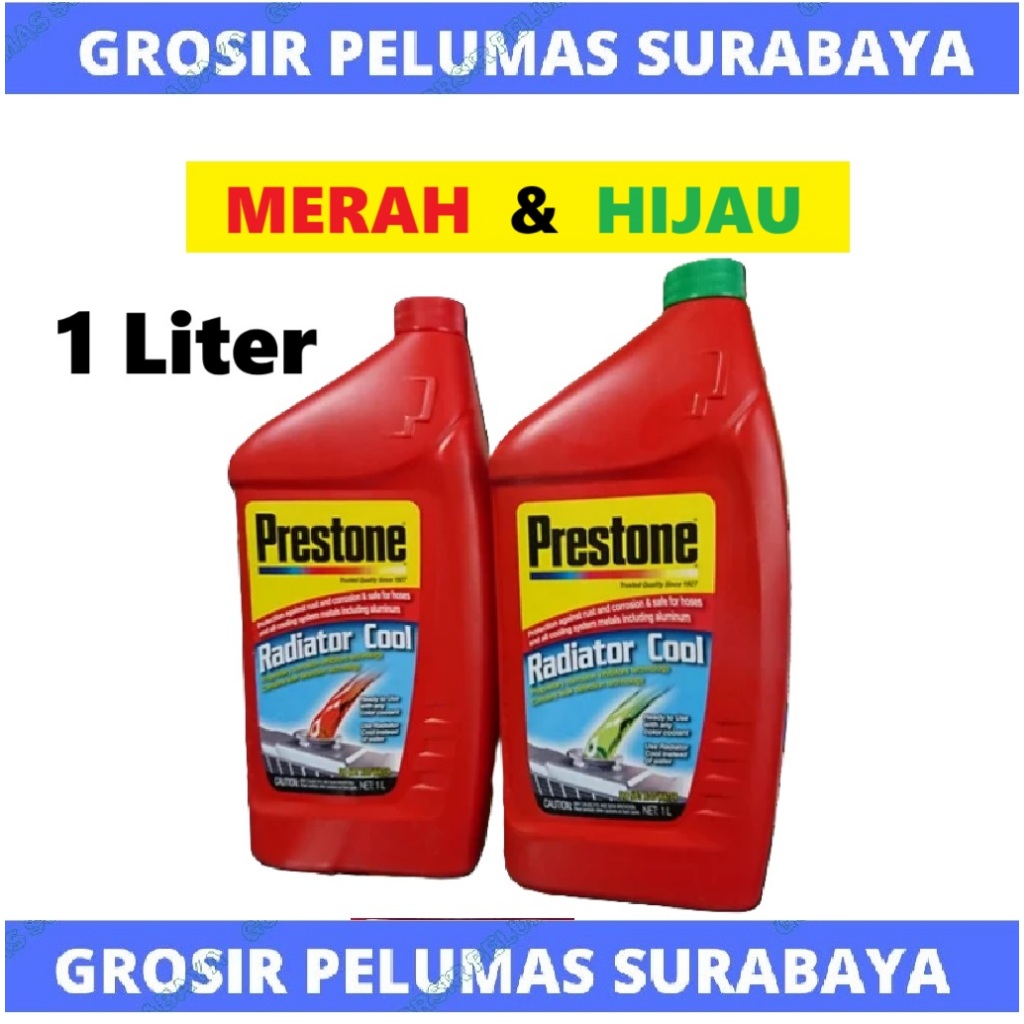 Jual Air Radiator COOLANT PRESTONE 1 Liter untuk Mobil dan Motor ...