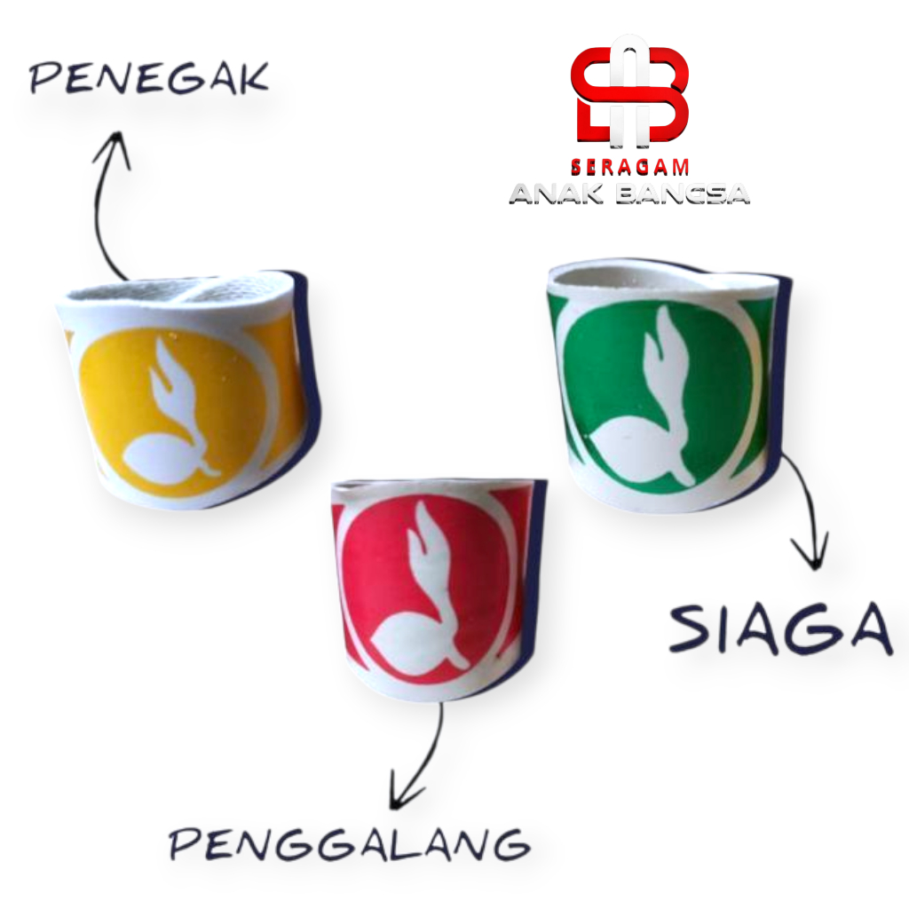 Jual 3pcs Ring Hasduk Pramuka for SD, SMP, SMA - Ring Kacu SNI | Shopee ...