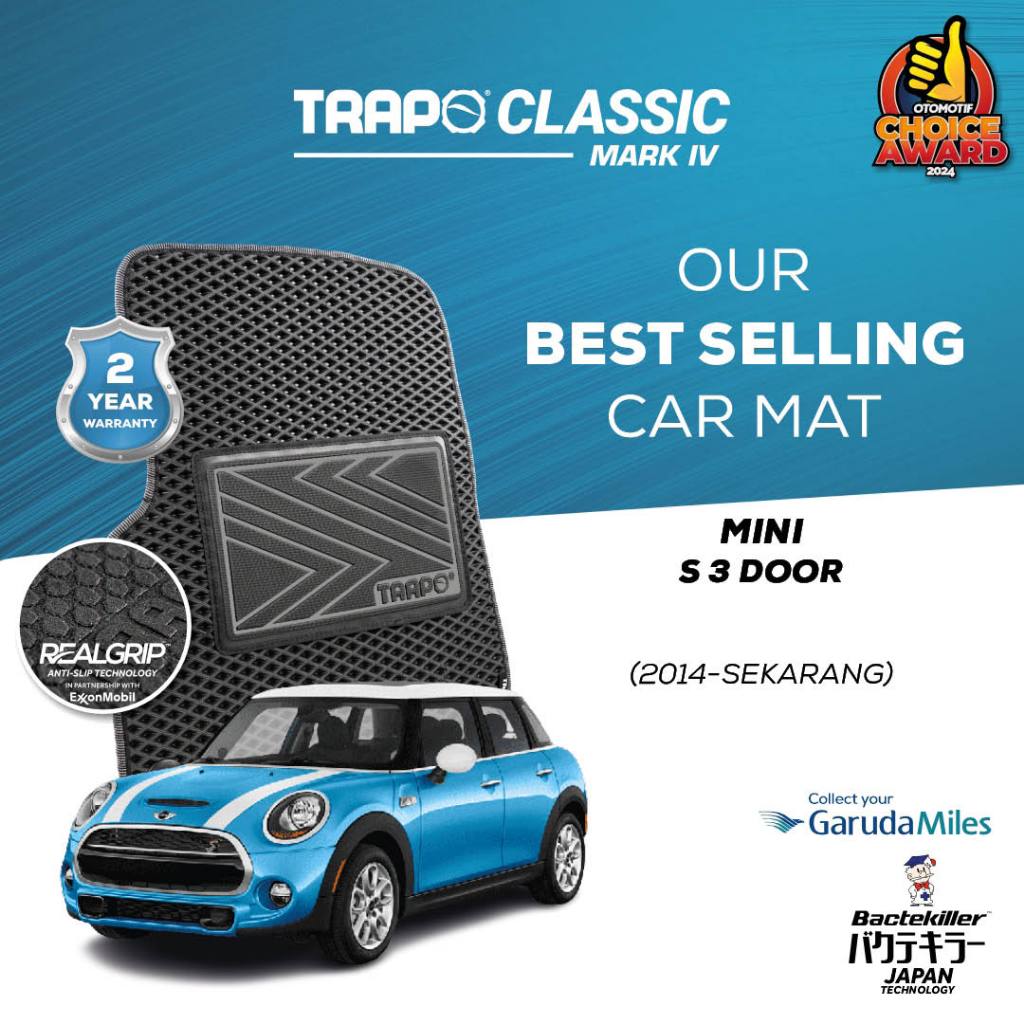 Jual Karpet Classic Mark IV Mobil Mini Cooper S 3 Door (2014-Sekarang ...