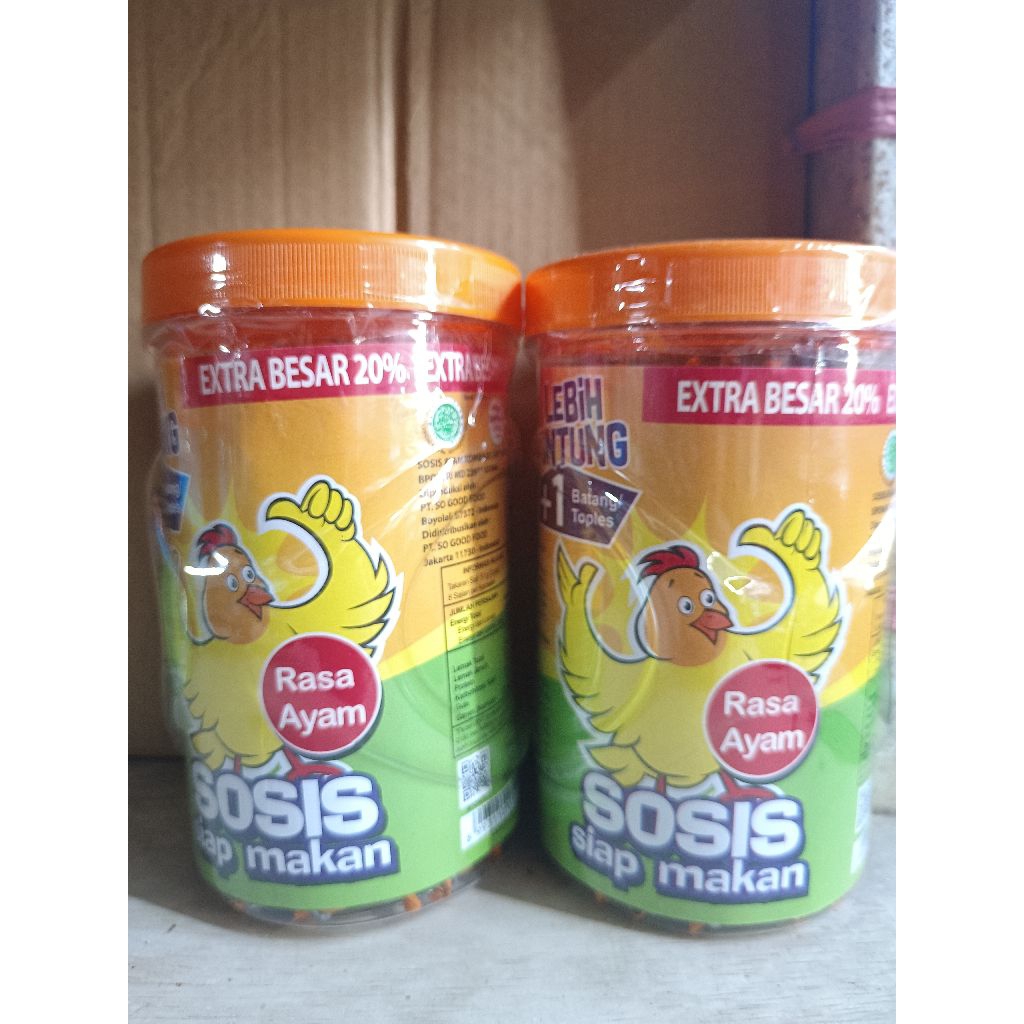 Jual SOSIS SO NICE Extra besar isi 24 pcs | Shopee Indonesia