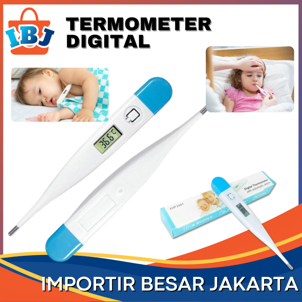 Jual Termometer Thermometer Digital Anak Bayi Dewasa ORIGINAL Akurat ...