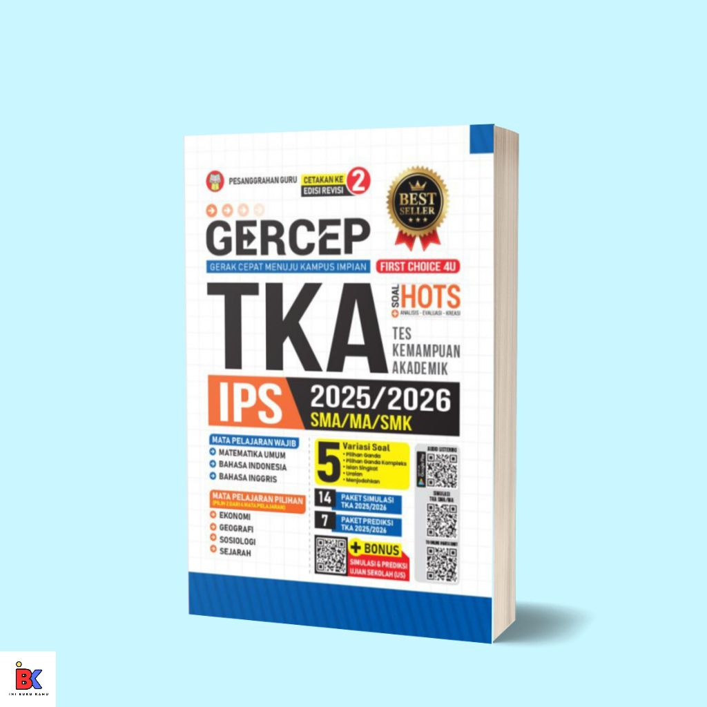 Jual Buku Gercep Tes Kemampuan Akademik/TKA/UN dan US IPS SMA/MA/SMK ...