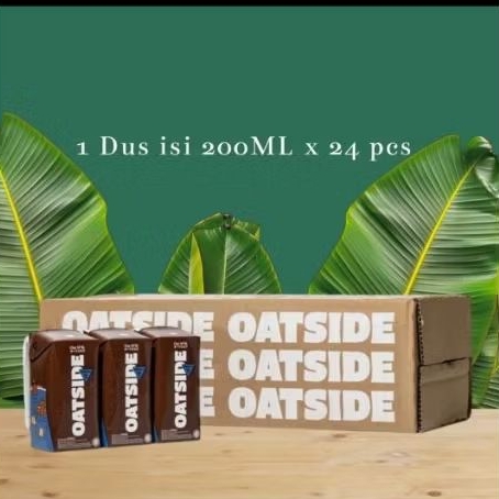 Jual OATSIDE CHOCOLATE SEDOTAN Susu oat milk 200ml (1 DUS ISI 24 PCS ...