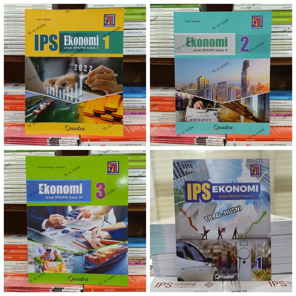 Jual Buku Original IPS Ekonomi KLS 10,11,12 SMA/MA KURIKULUM MERDEKA QUADRA | Shopee Indonesia