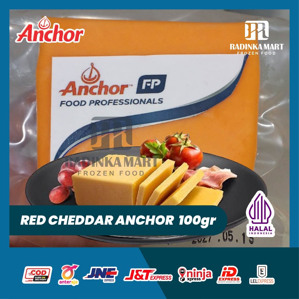 Jual Anchor Red Cheddar Cheese 100gr – Keju Merah Premium dari New ...