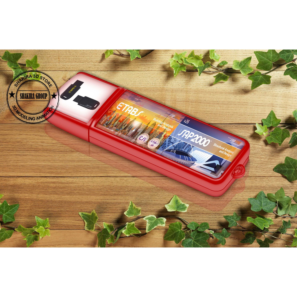 Jual FD32GB Etabs Sap2000 v26 Safe 22 Csi 2025 plus Video Tutorial ...