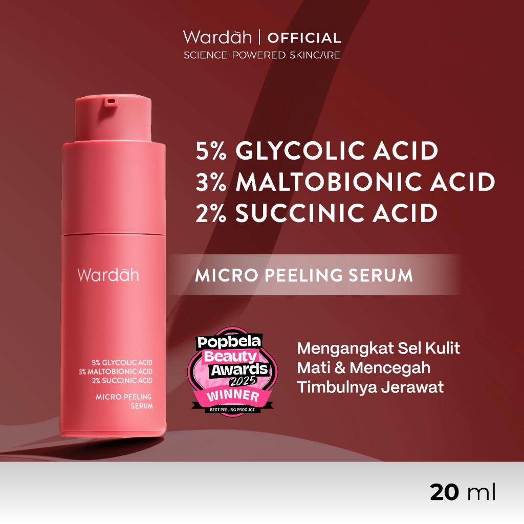Jual Wardah Exfo Peeling Serum 5% Glycolic Acid 3% Maltobionic Acid 2% ...
