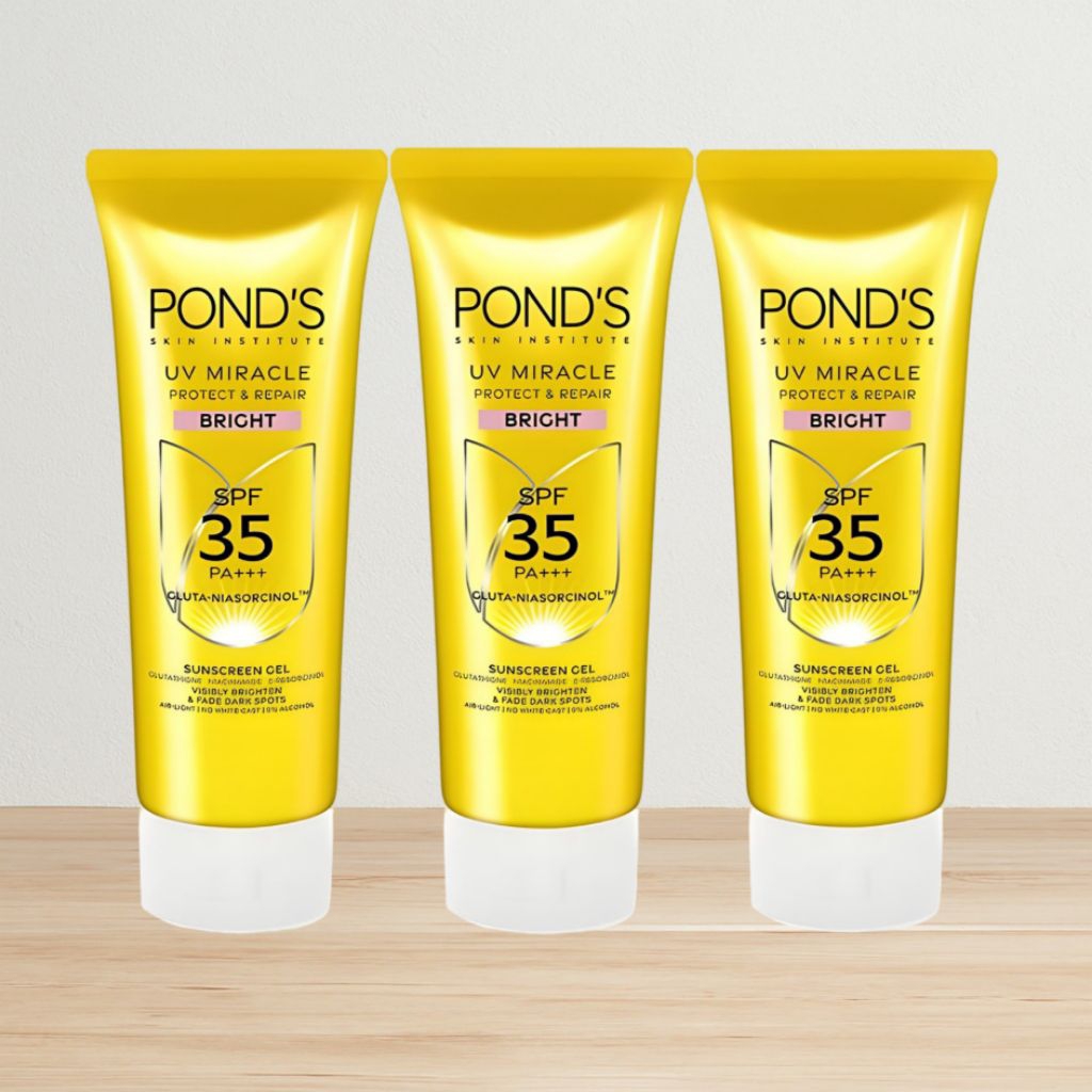 Jual PONDS UV MIRACLE PROTECT & REPAIR BRIGHT SPF 35 PA+++ GLUTA ...