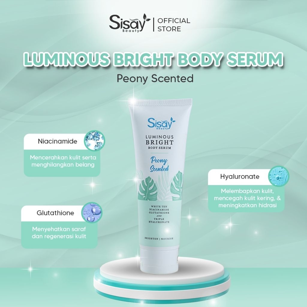 Jual [PILIHAN Mamina] SISAY BEAUTY Luminous Bright Body Serum ...