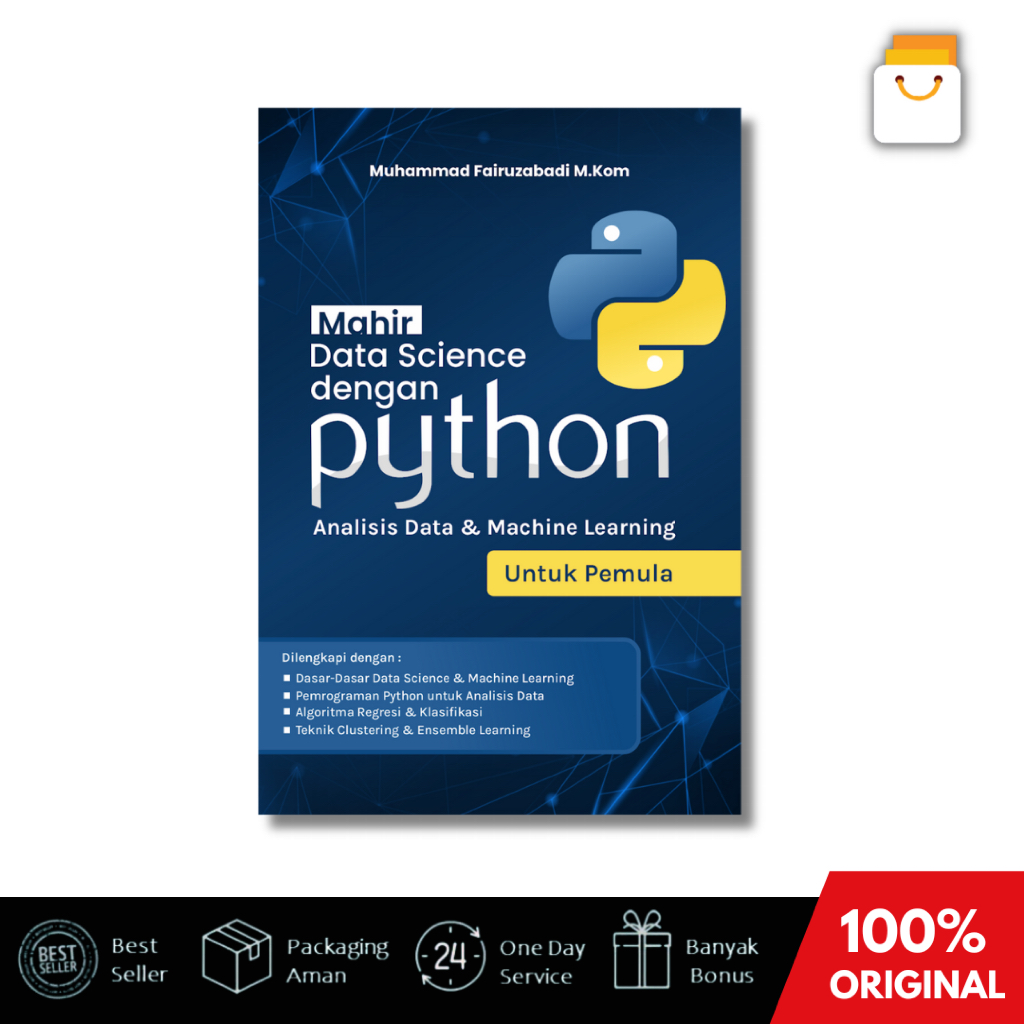 Jual Buku Mahir Data Science dengan Python : Analisis Data & Machine Learning Untuk Pemula ...