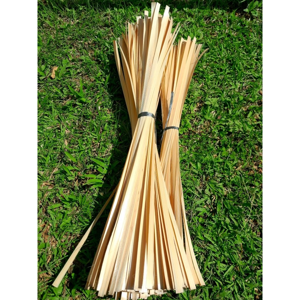 Jual 500Pcs Iratan Bambu Halus 100Pcs P:50-53Cm Lebar 1Cm Tebal 0,3Mm ...