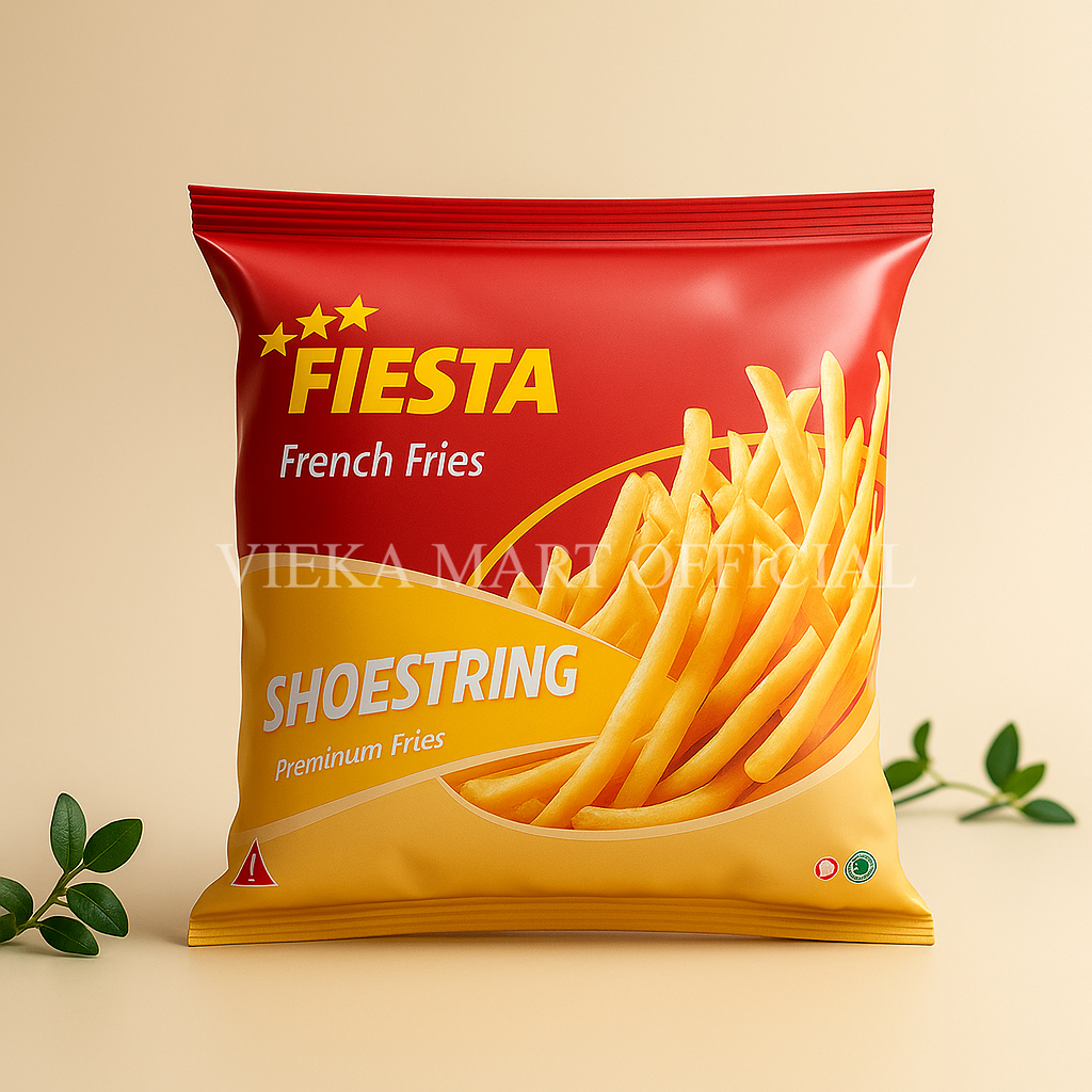 Jual Fiesta French Fries Shoestring 1kg kentang goreng frozen | Shopee Indonesia