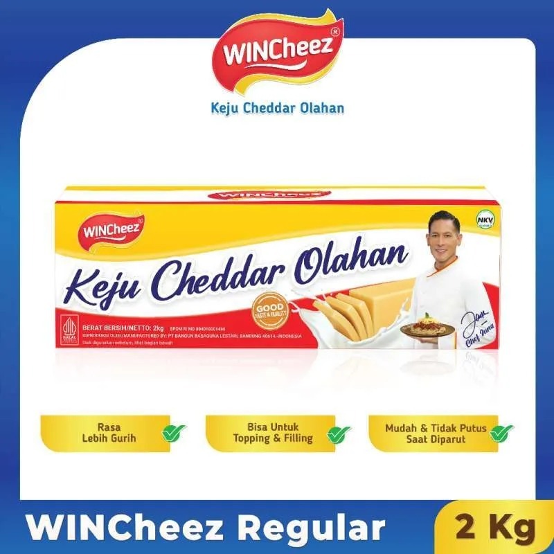 Jual Keju WINCHEEZ Cheddar 2kg WINCHEEZ | Shopee Indonesia