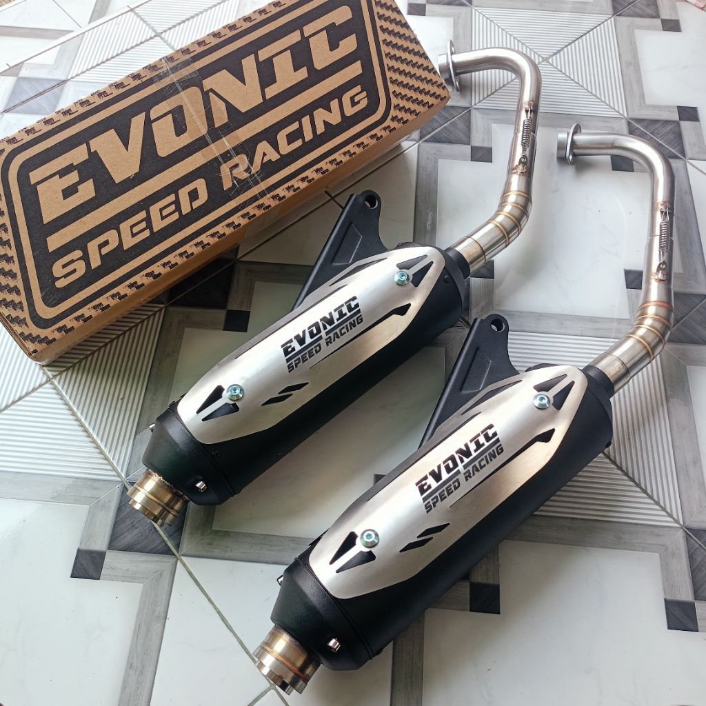 Jual Knalpot Standar Racing Inlet 38 Original EVONIC MIO SPORTY MIO ...