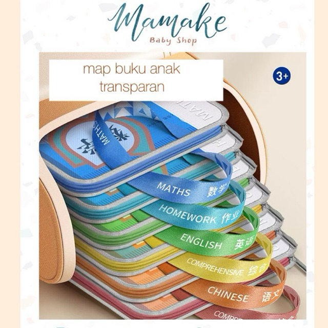 Jual MAP BUKU plastik ANAK SEKOLAH / FOLDER TRANSPARAN / 2 & 3 lapisan ...