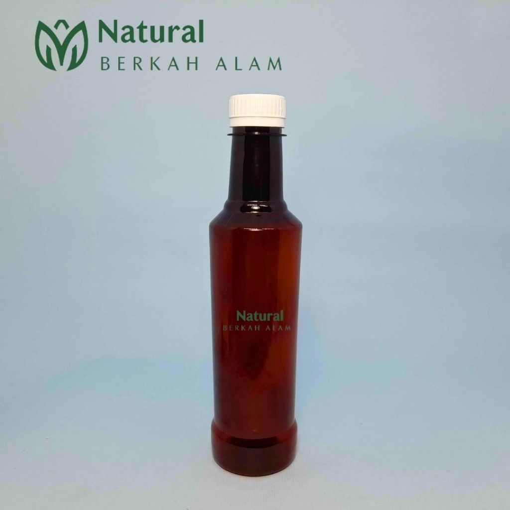 Jual Botol 350 Ml Marjan Coklat Trans Tutup Plastik / Botol Plastik ...