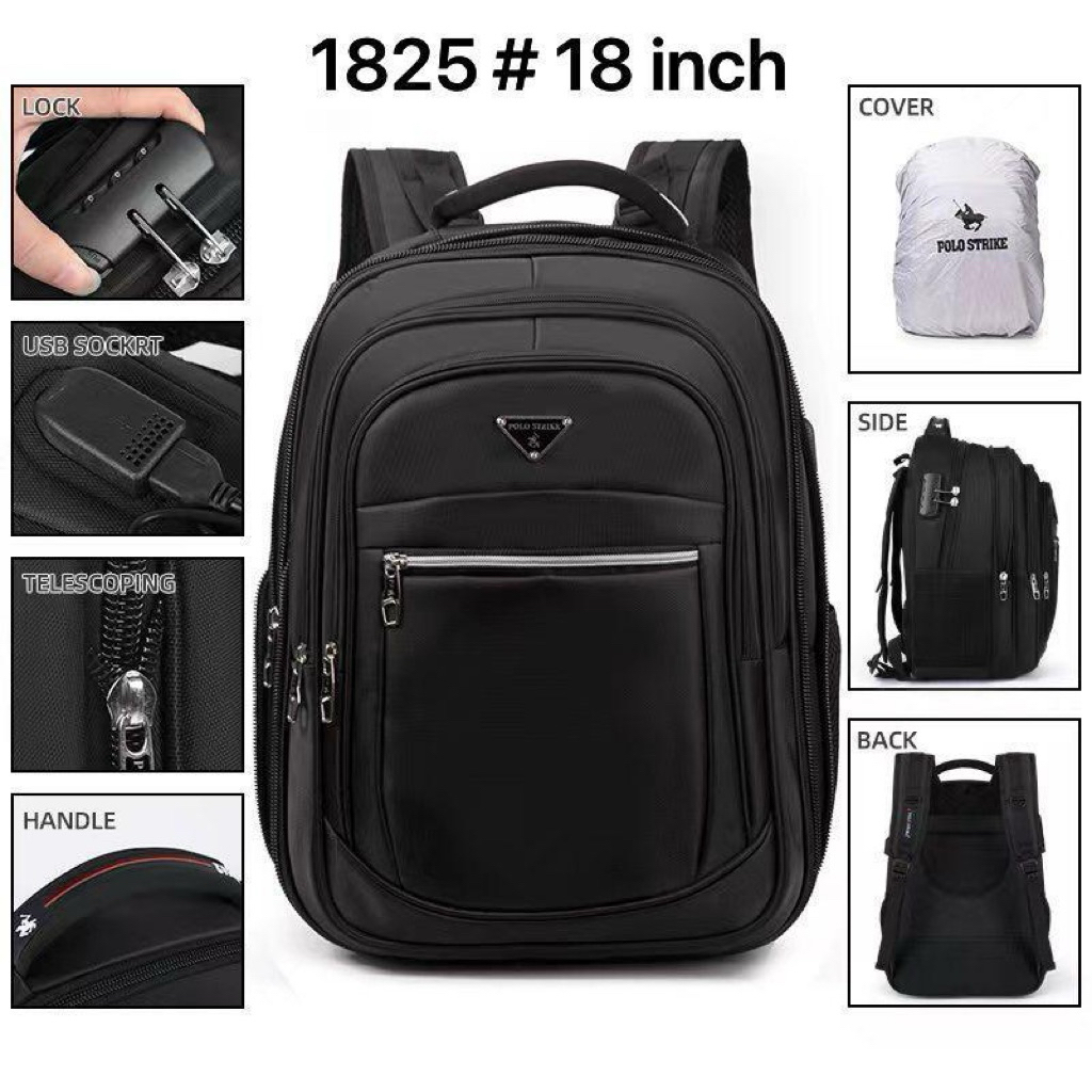 Jual Ransel Polo strike 2825# 18 inch | Shopee Indonesia