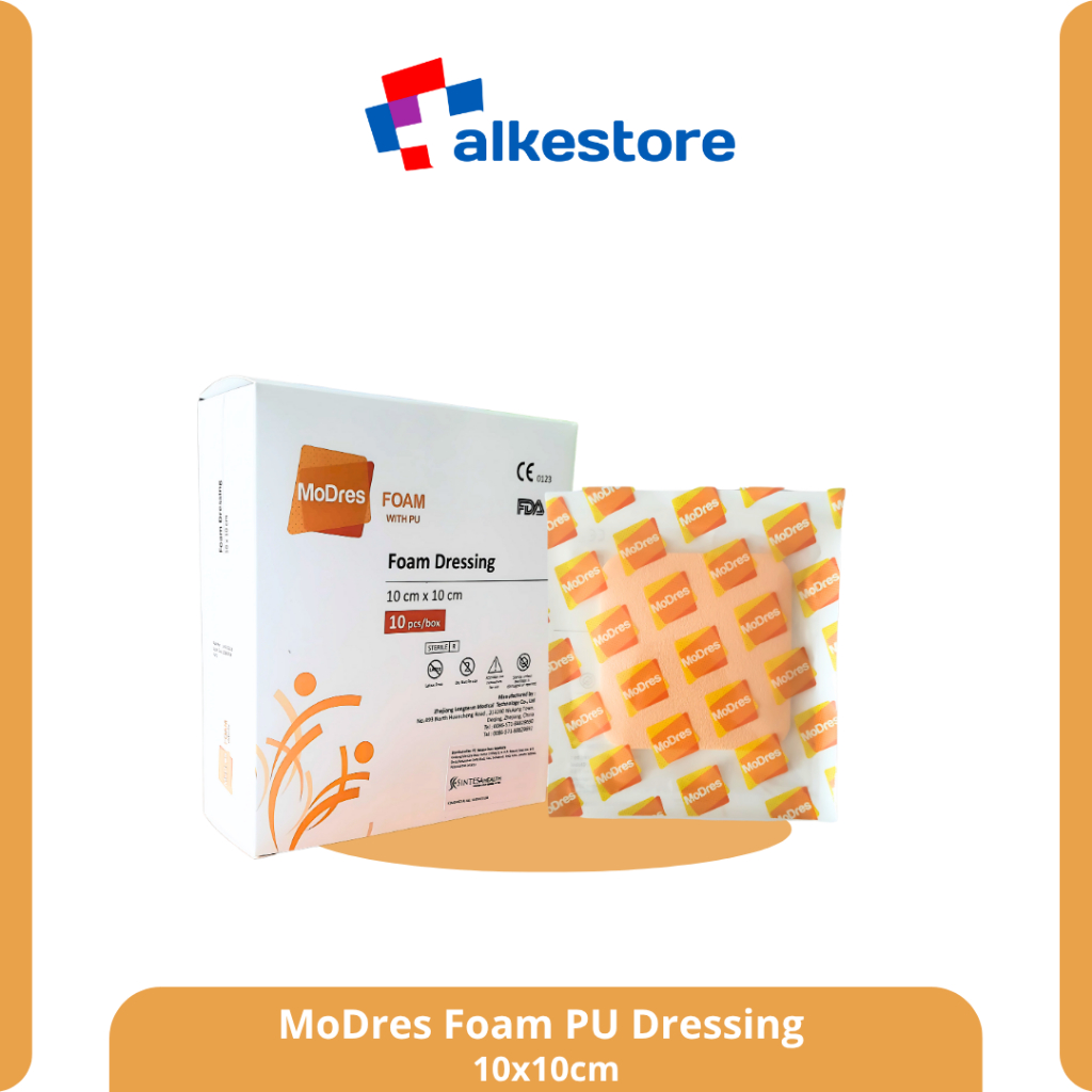 Jual Modres Dressing Foam with PU 10 x 10 cm (harga 1 pcs) | Shopee ...
