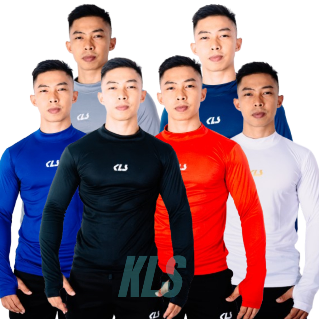 Jual KLS Baselayer Pria Wanita Manset Baju Lengan Panjang Lubang Jari ...